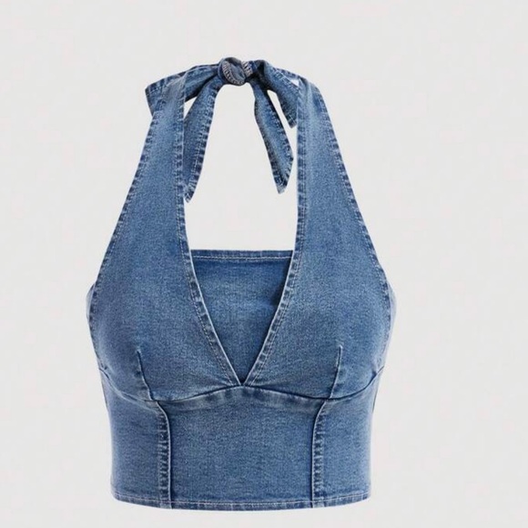 Tops | Jean Halter Top | Poshmark
